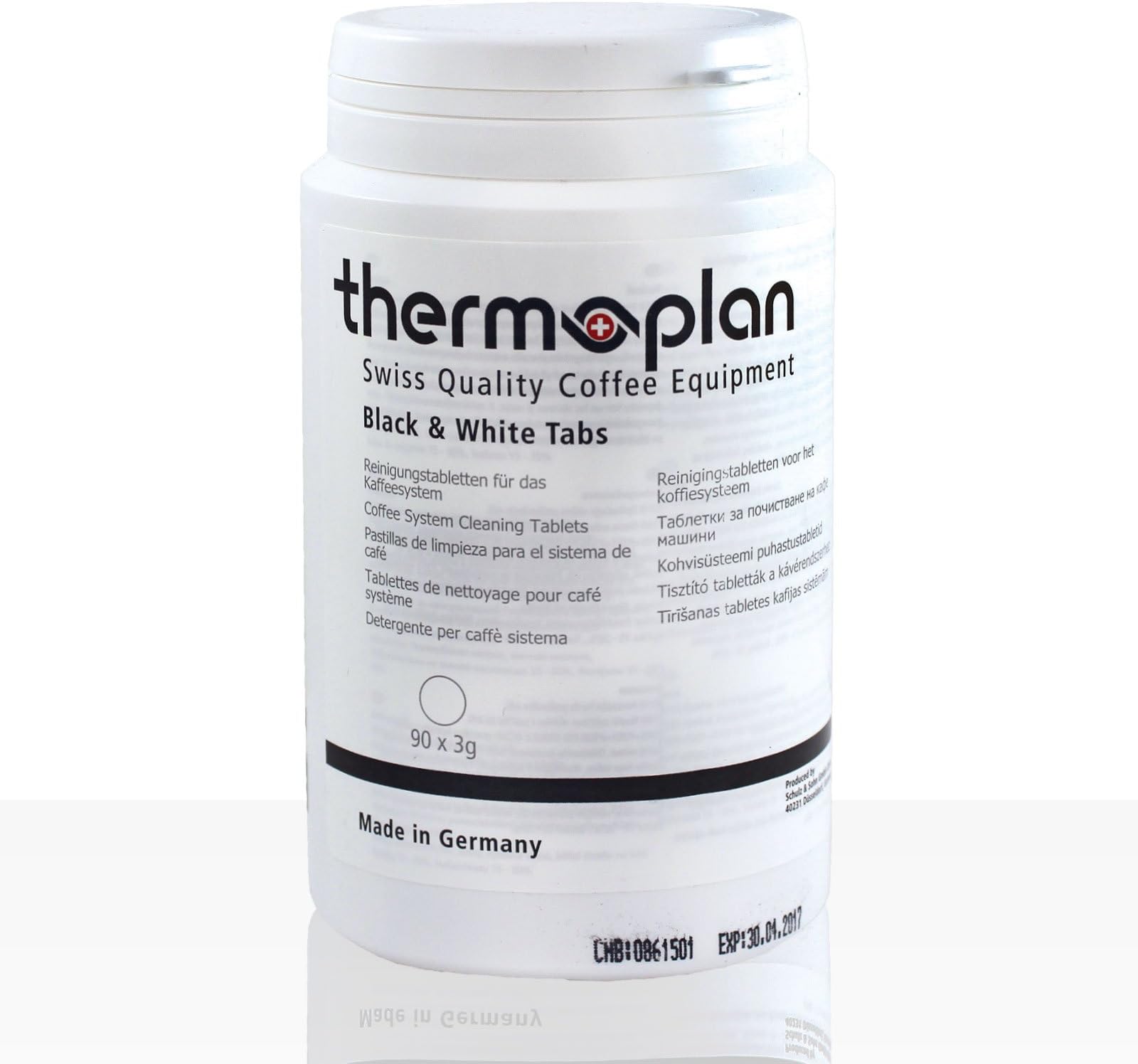 Thermoplan Cleaning Tablets Black and White coffee machines | Box of 90 ...