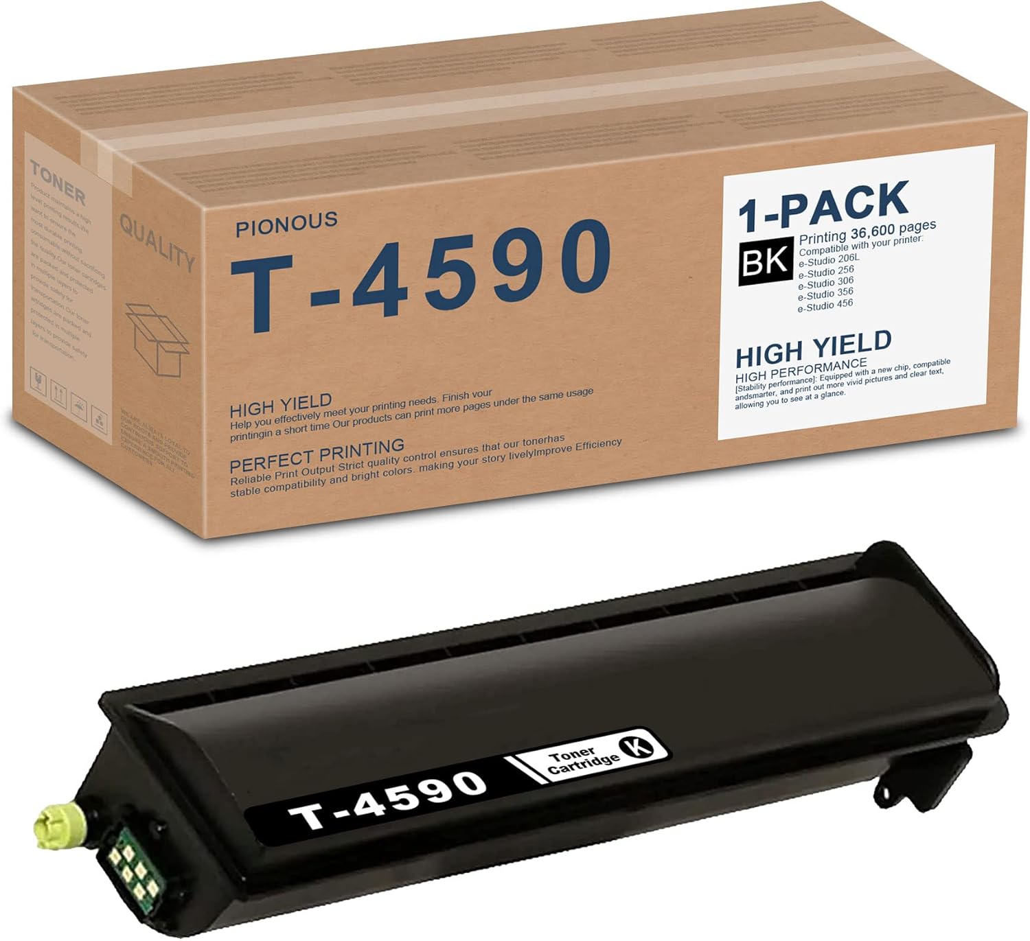Amazon.com: PIONOUS Compatible Toner Cartridge Replacement for Toshiba ...