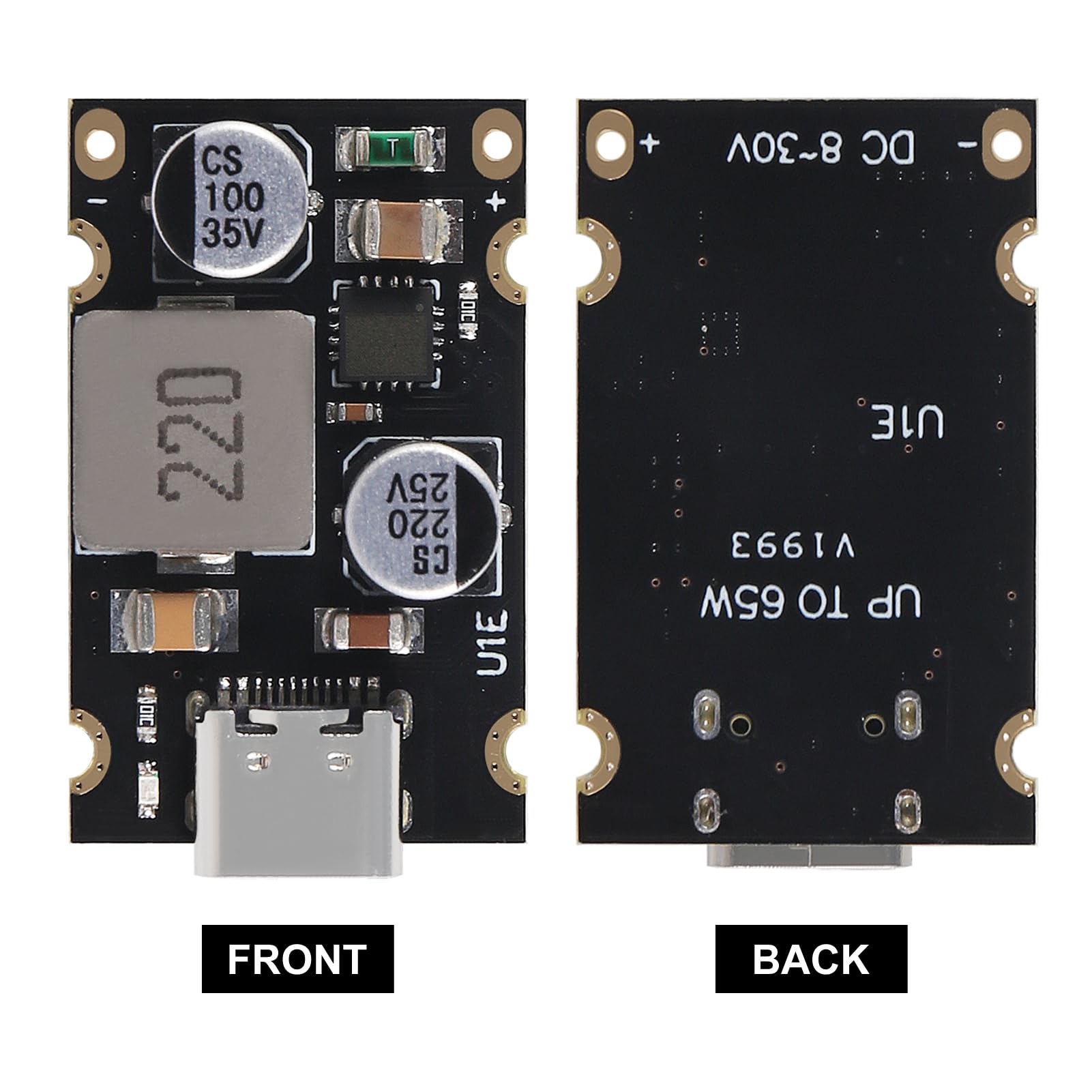 Snapklik.com : PD65W Fast Charging Module Type-C USB Interface Supports ...