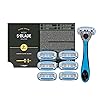 Gillette Contour Plus Razor Blades Men, Pack of 10 Razor Blade Refills ...
