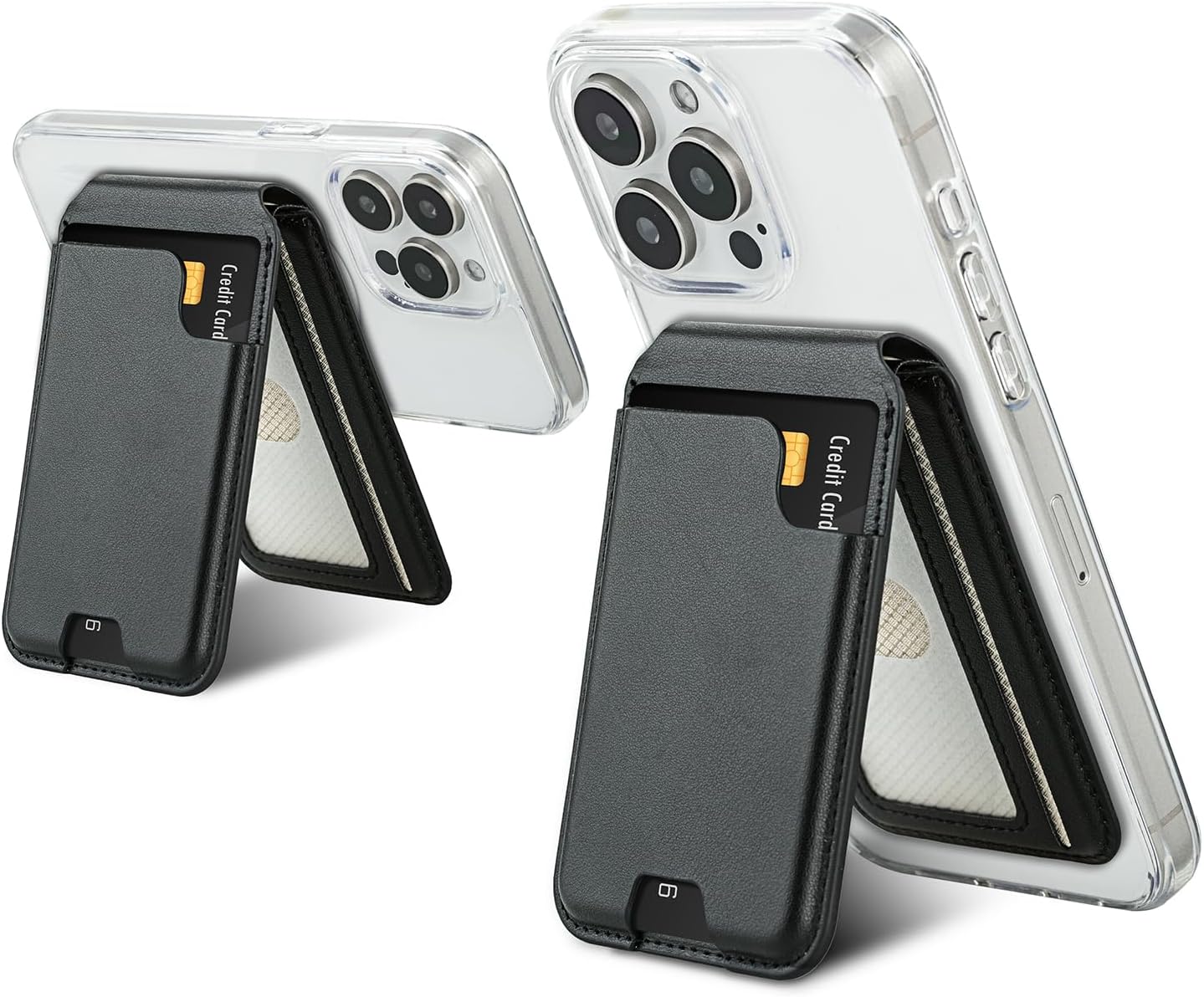 Amazon.com: QYQBOON Mag-Safe Wallet Magnetic Wallet for iPhone ...