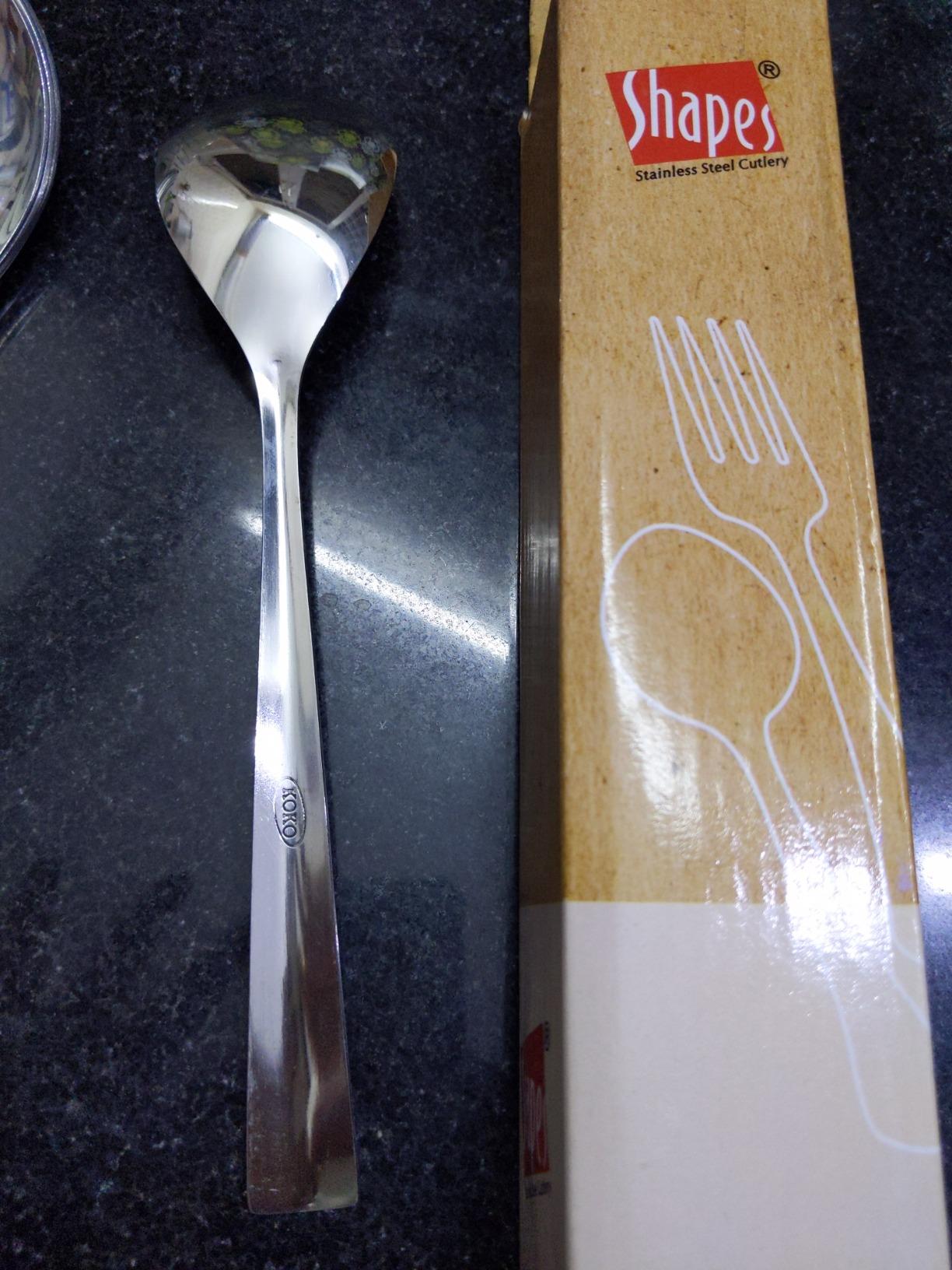 Buy Shapes Captain Serving Spoon 6 Pcs. Online at Low Prices in India ...