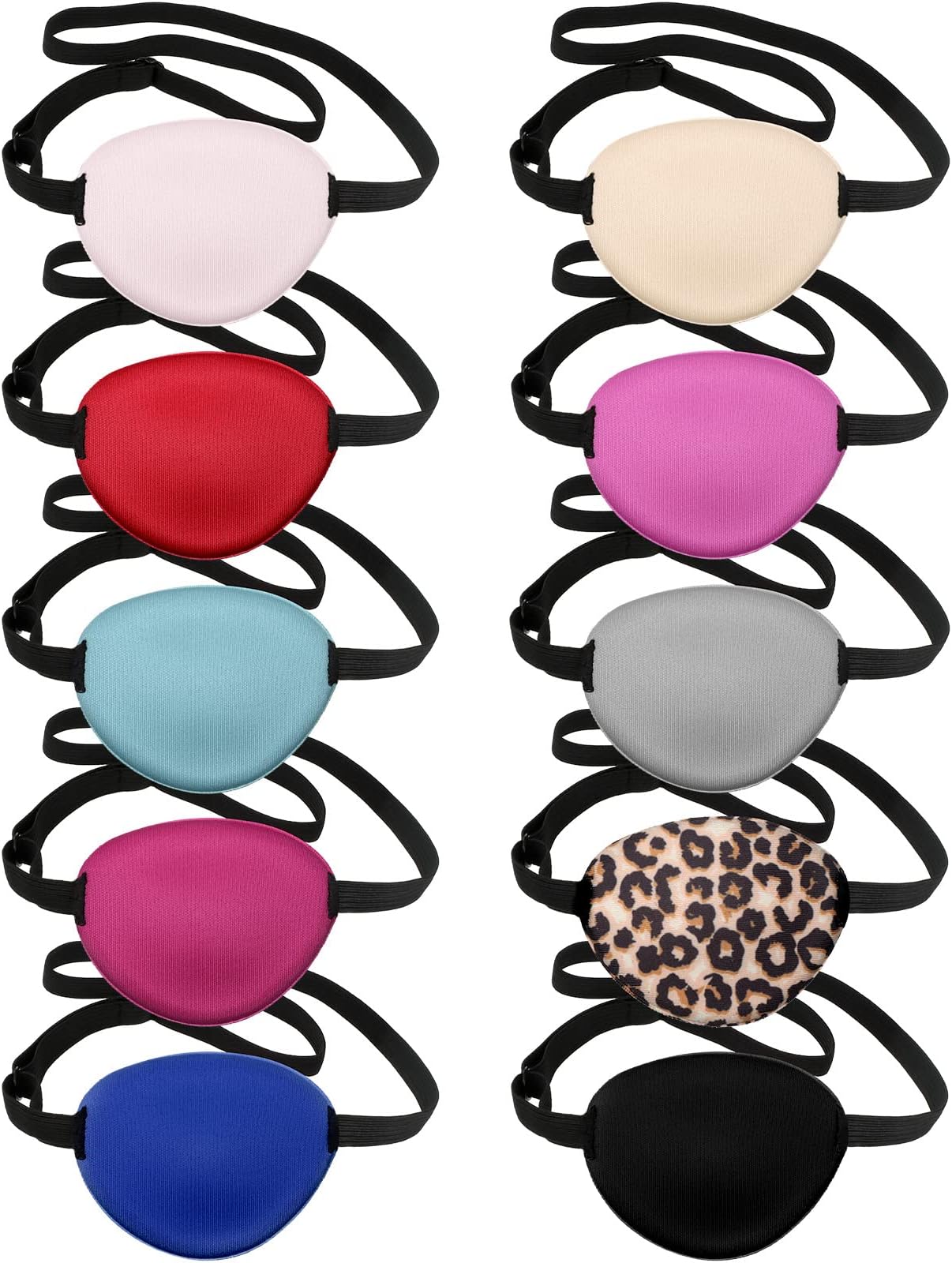 Amazon.com : YGDZ Eye Patch, 12pcs Soft Felt Eye Patches for Adults ...