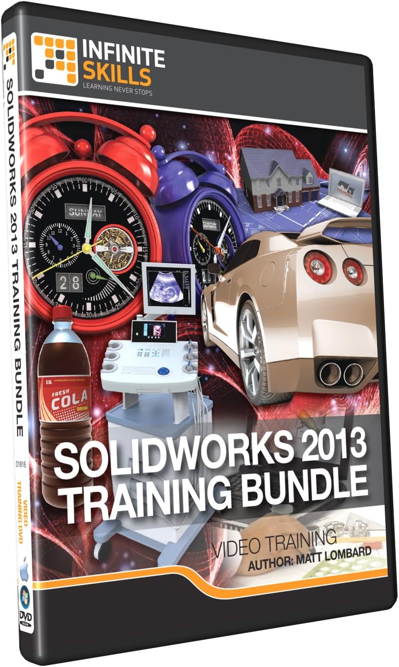 Amazon Learning Solidworks 2013 Bundle Training Dvd Software