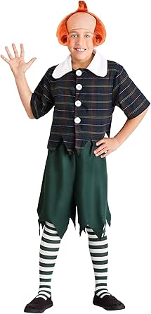 Amazon.com: "Child Munchkin Costume for Kids Plaid Button-Up Shirt ...