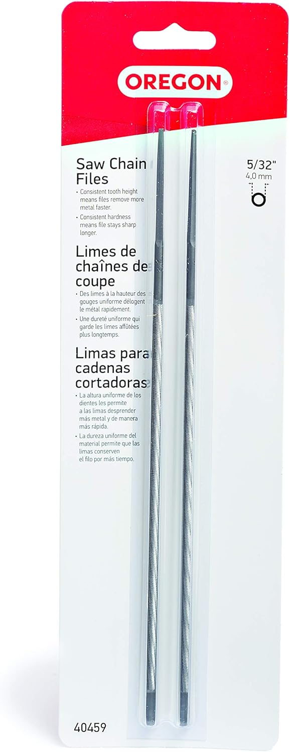 Amazon.com: Oregon 5/32-Inch Chain Saw File - 2 Pack 40459 : Patio ...