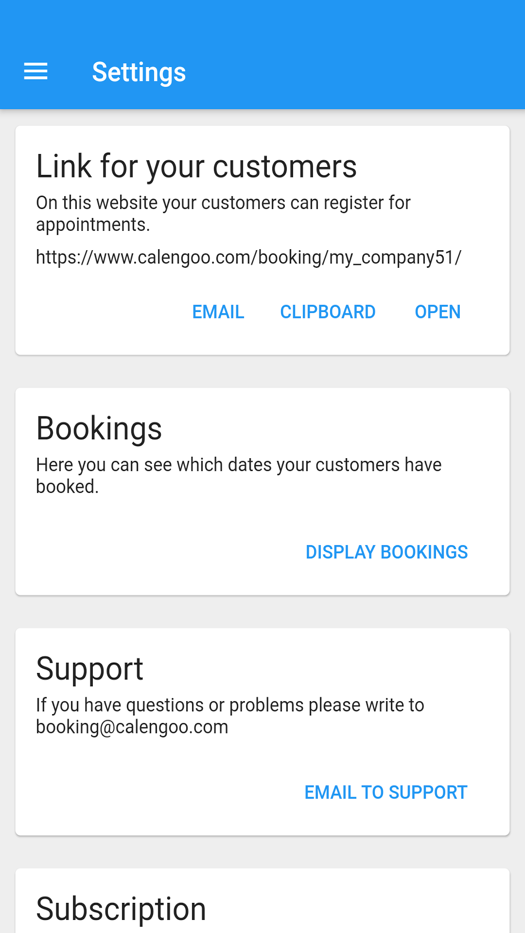 Booking System - App on Amazon Appstore
