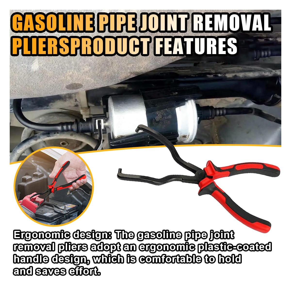 Automotive Hose Remover Tool Hose Clamp Pliers - Universal Automotive ...
