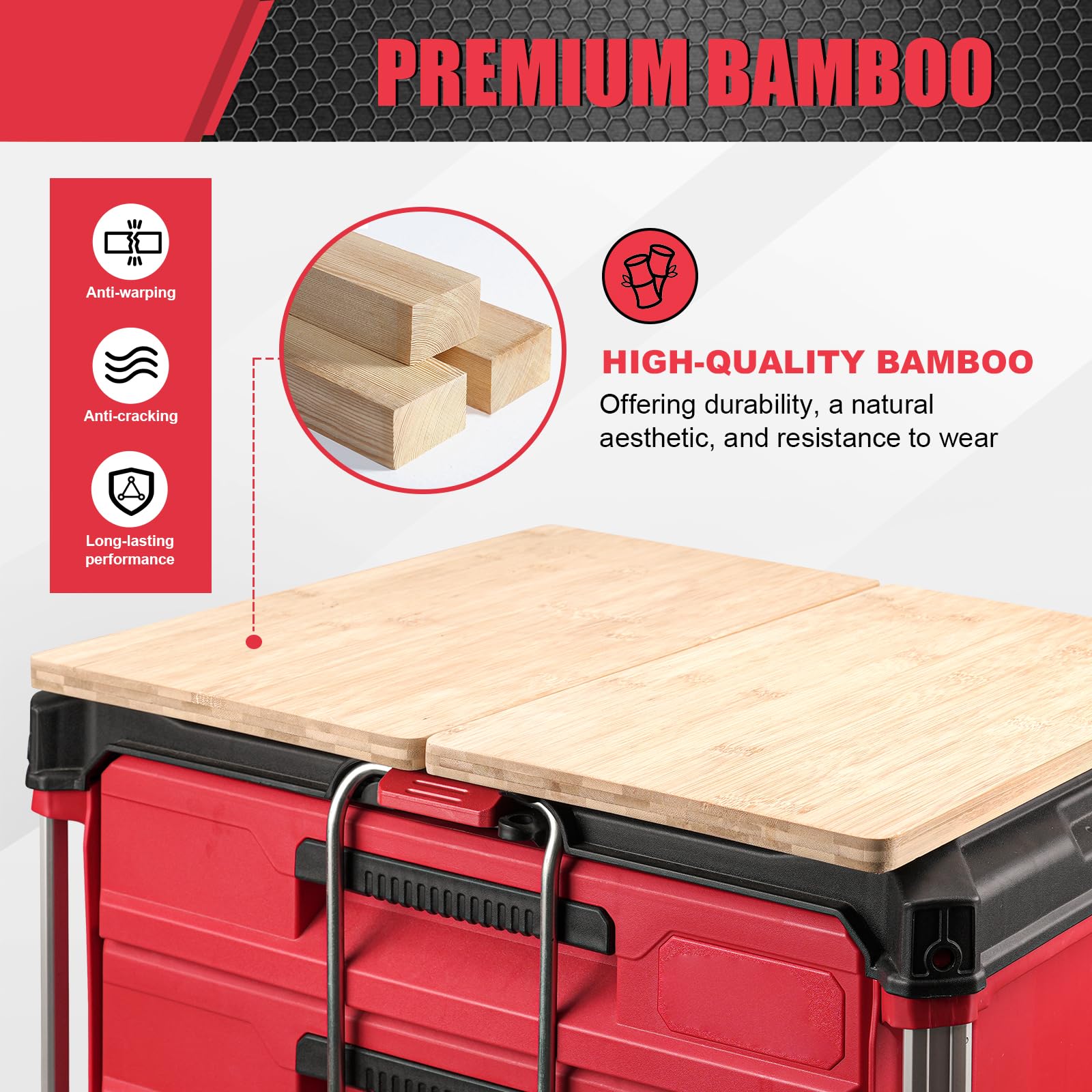 Snapklik.com : BPOPO 2 Pack Tables Fits For Milwaukee Packout Rolling ...
