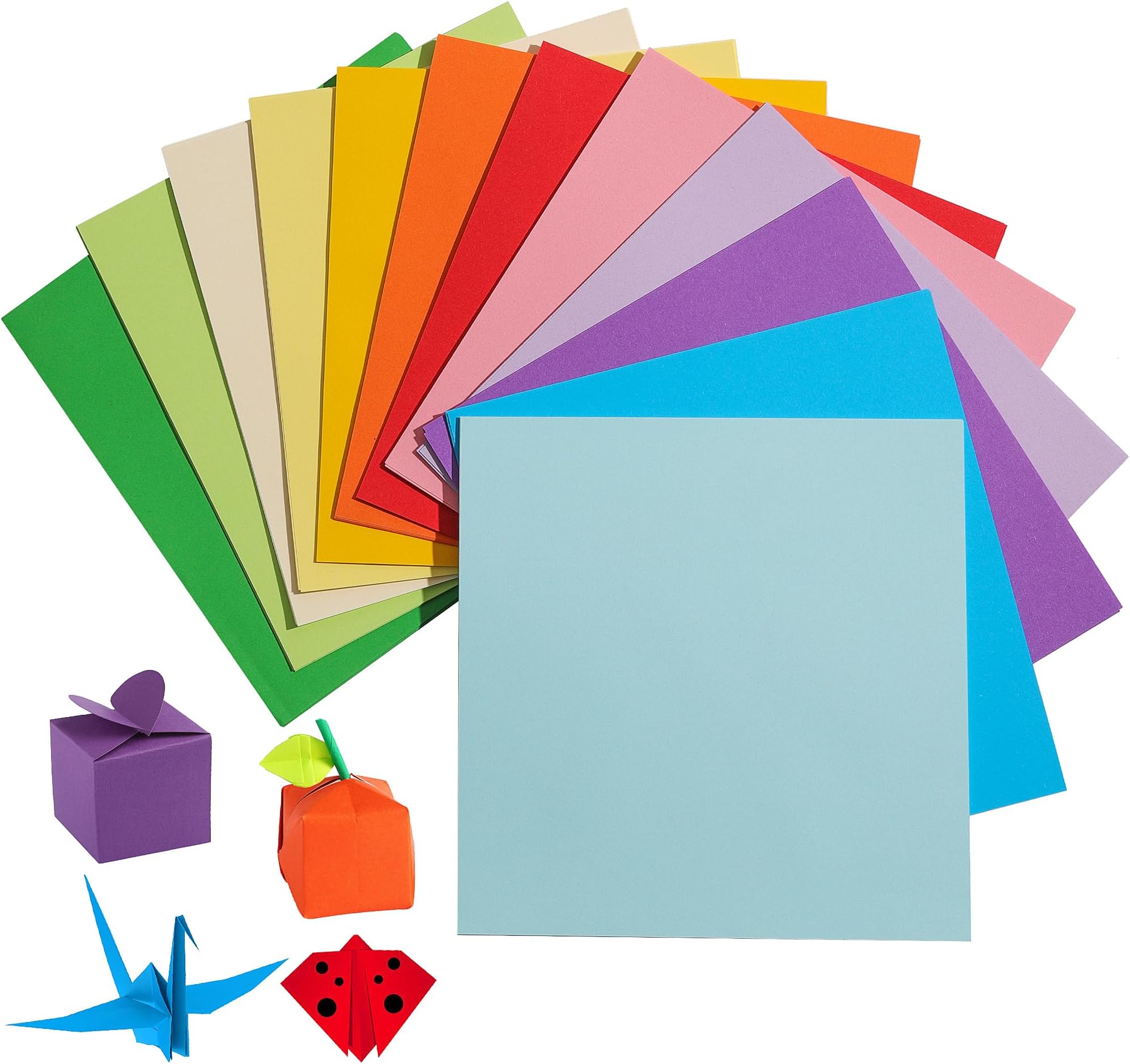 Opret Origami Paper, 100 Sheets 20x20cm / 8 inch Large Origami Paper 50 ...