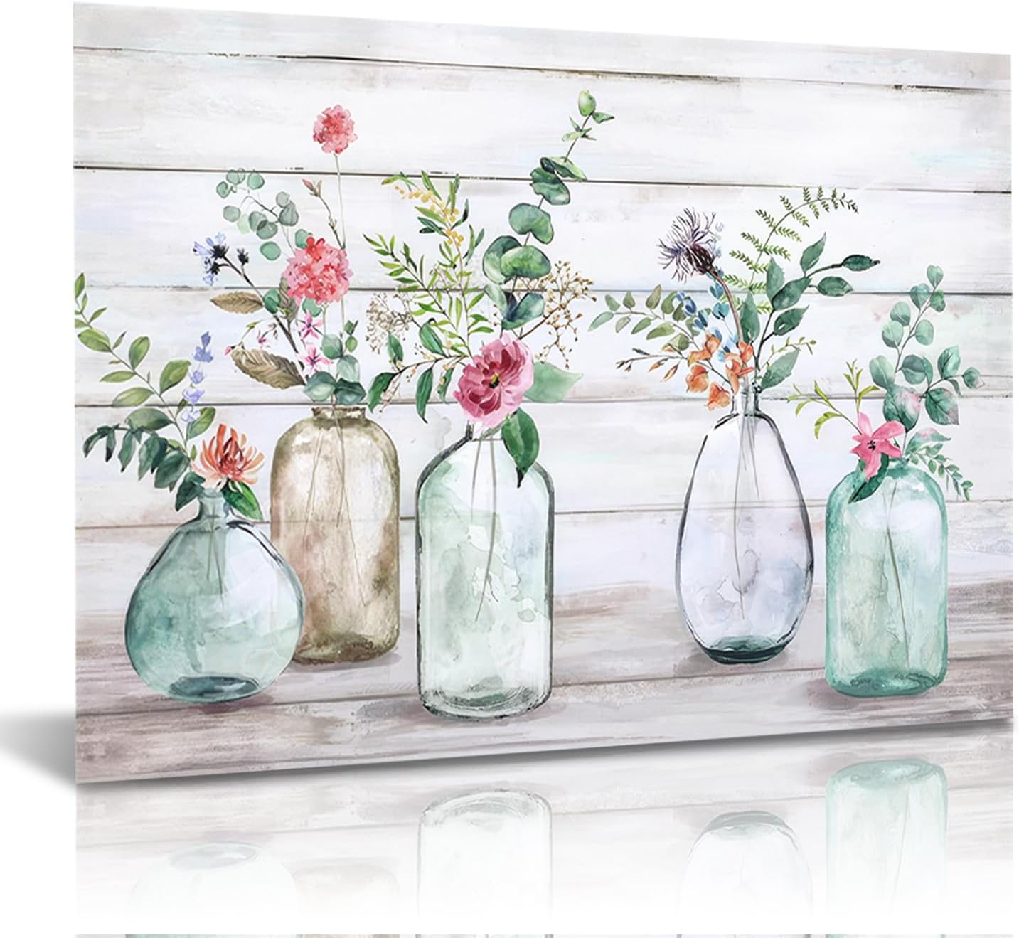 Amazon.com: Dazzlewall Rustic Botanical Wall Decor Poster Farmhouse ...