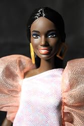Amazon.com: Barbie Fashionistas Doll #216 with Tall Body & Black Hair ...