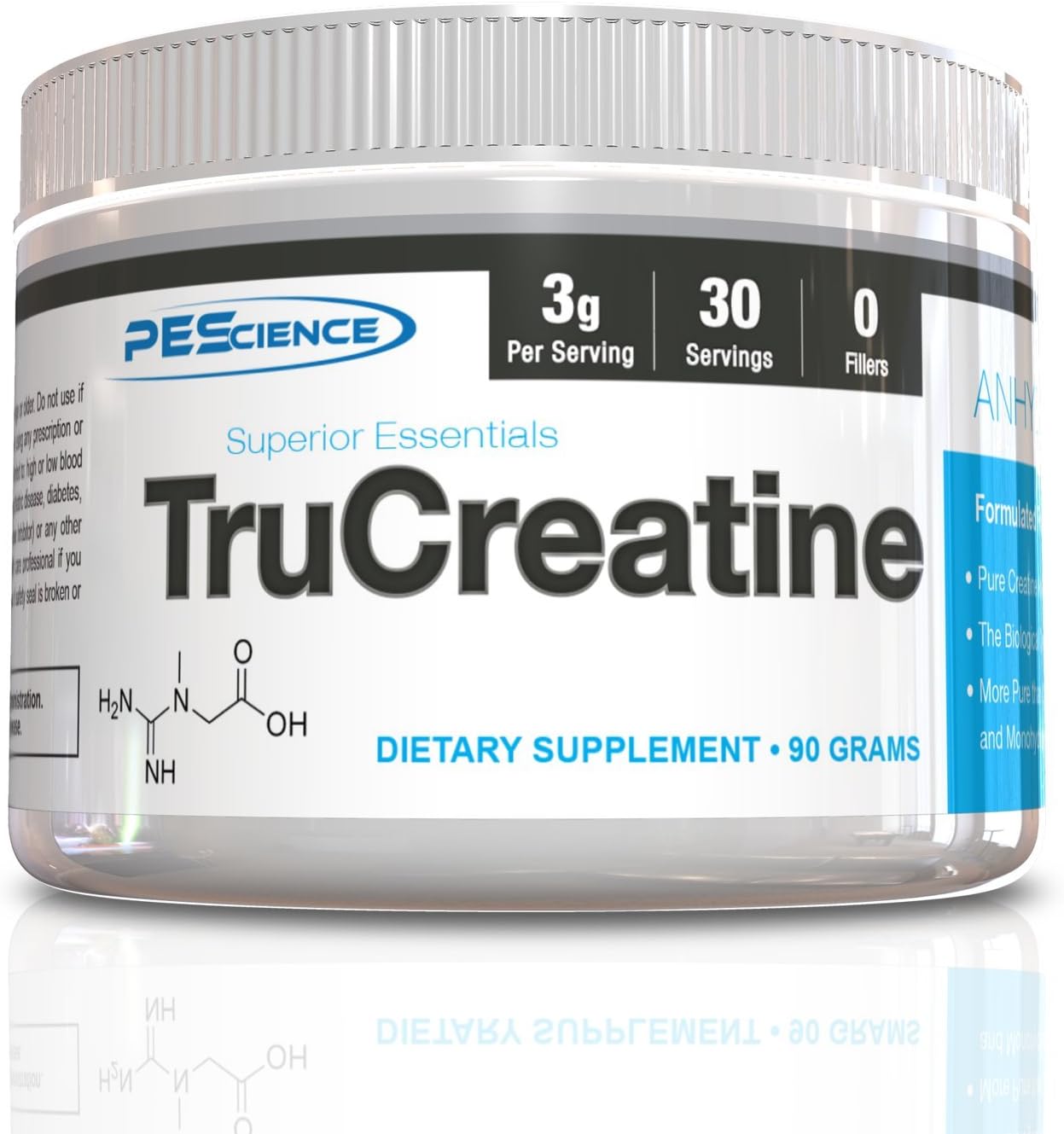 Amazon.com: PEScience Trucreatine Creatine Anhydrous, 30 Count : Health ...