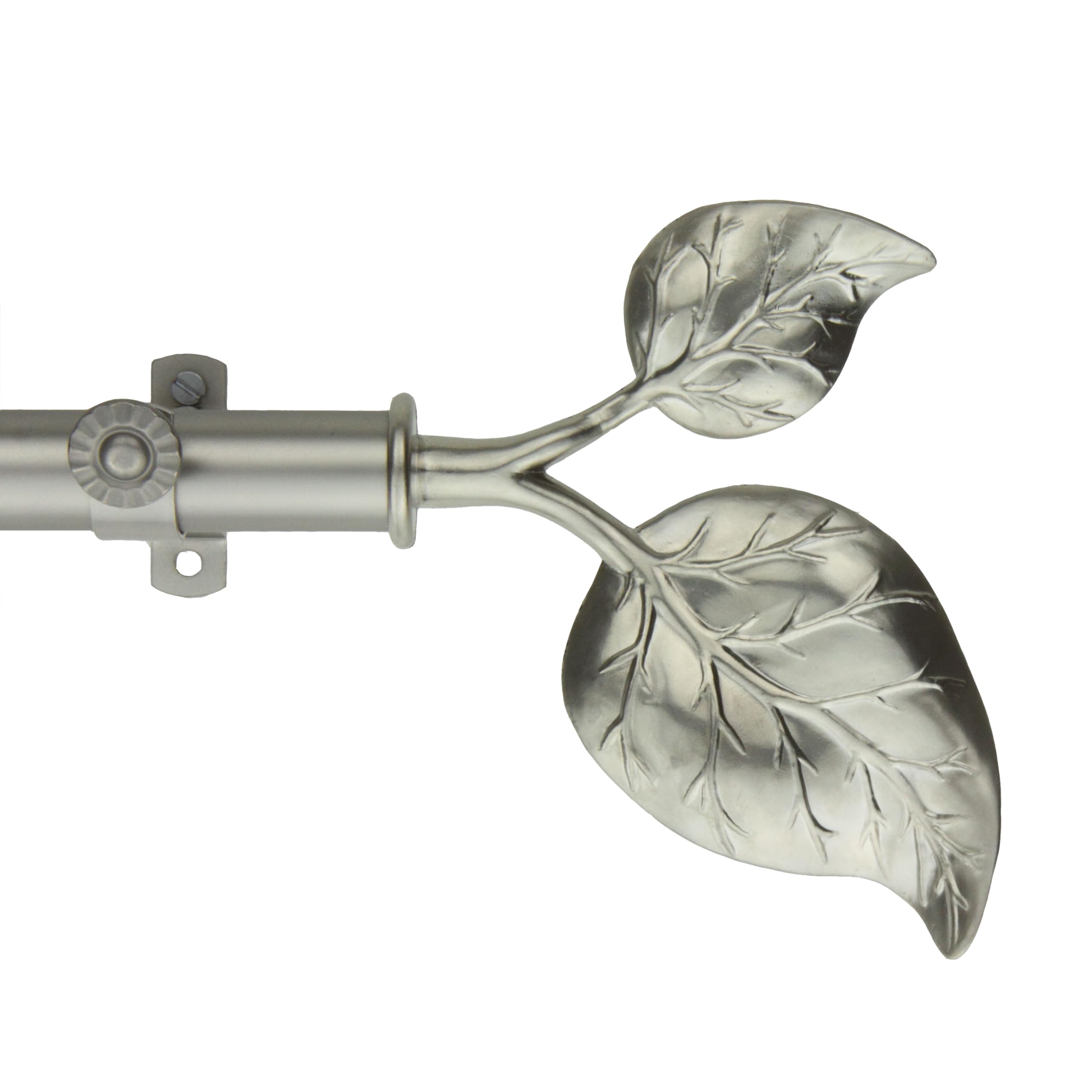 Leaf Curtain Rod Metal Heavy Duty Curtain Rod Bracket