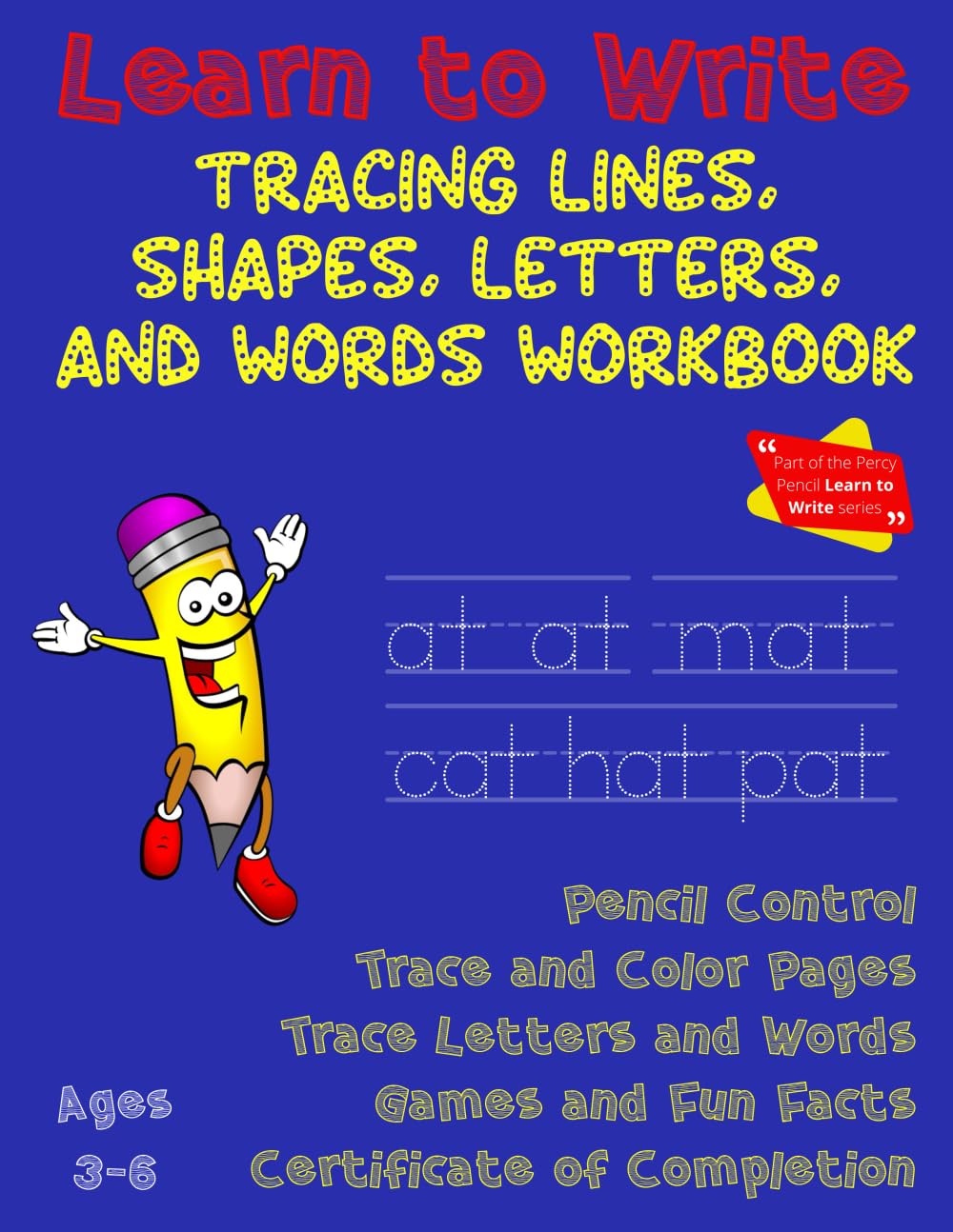 Learn to Write Tracing Lines, Shapes, Letters, and Words Workbook ...