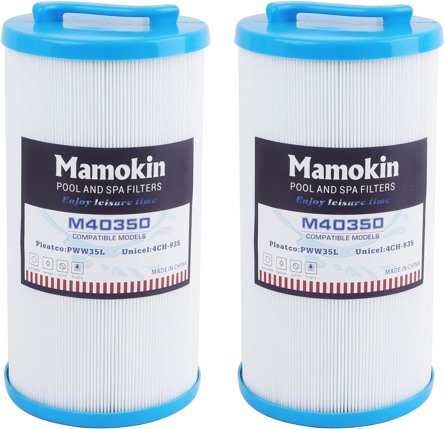 Amazon.com: Mamokin 4CH-935 Spa Filter, Replaces for Pleatco PWW35L, SD-01235, Waterway 817-4035 ...