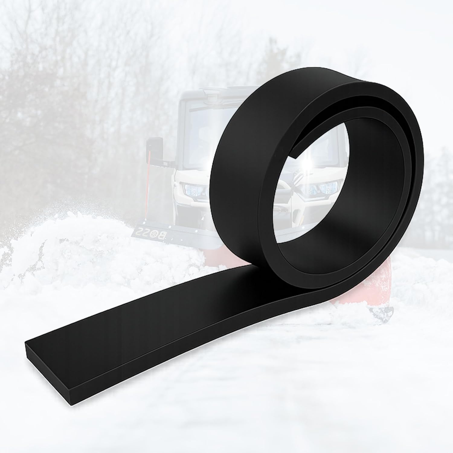 Amazon.com : SIMOND STORE - Rubber Snow Plow Cutting Edge – Heavy Duty ...