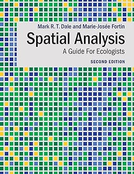 Spatial Analysis: A Guide For Ecologists: Dale, Mark R. T., Fortin ...