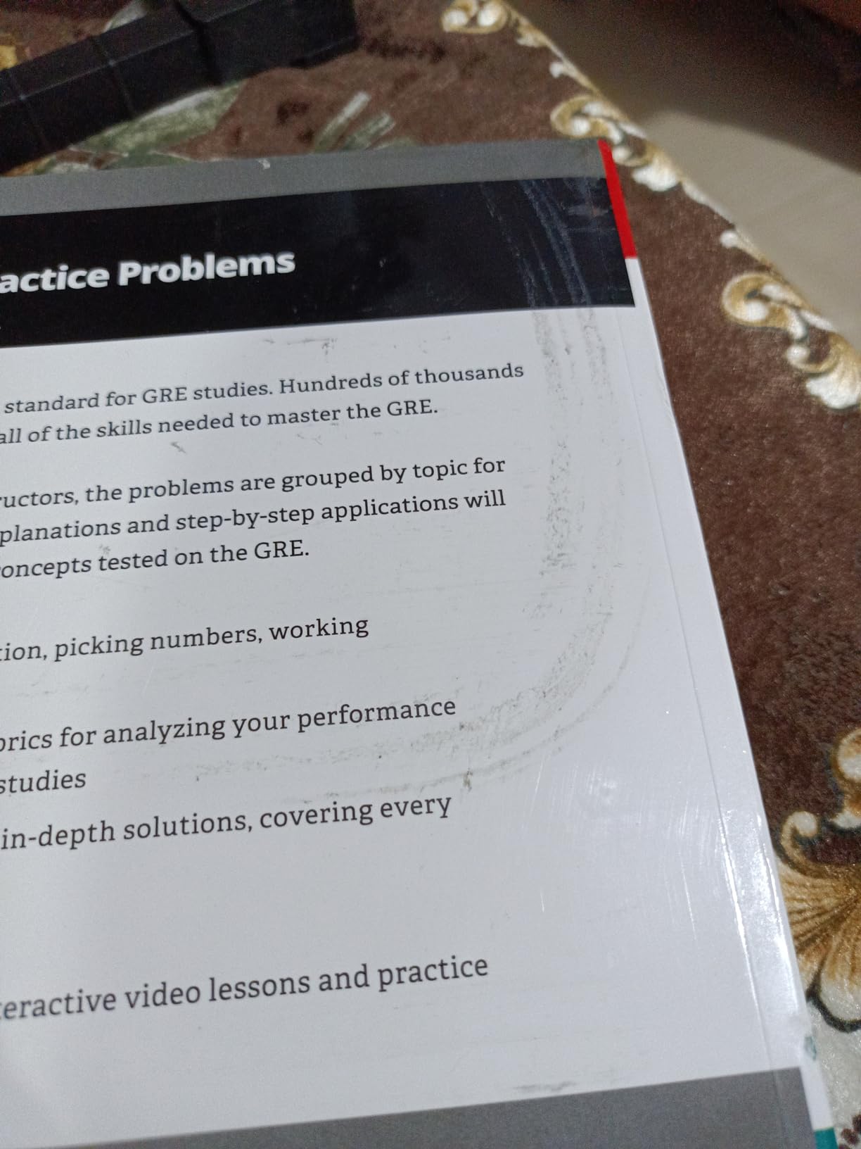 5 lb. Book of GRE Practice Problems, Fourth Edition: 1,800+ Practice ...