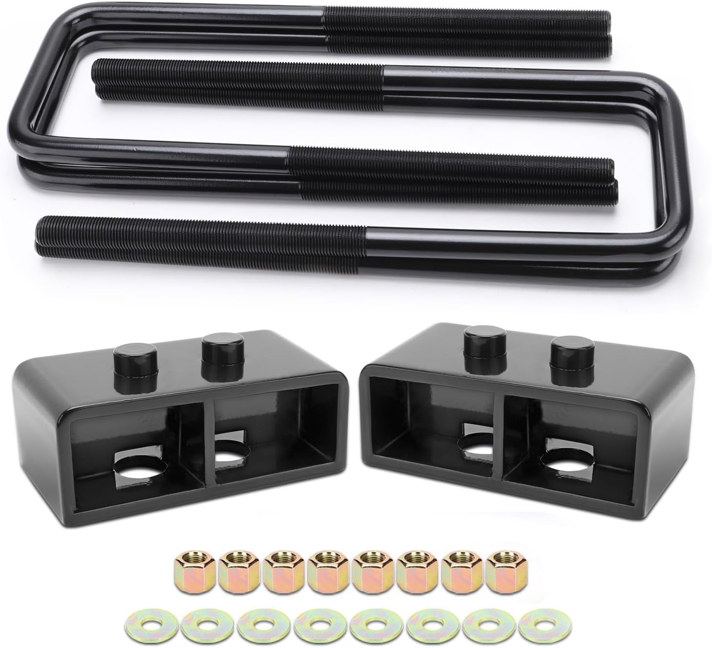 Amazon.com: Flycle 2'' Rear Leveling Lift Blocks for F150, 2 Inch Rear ...
