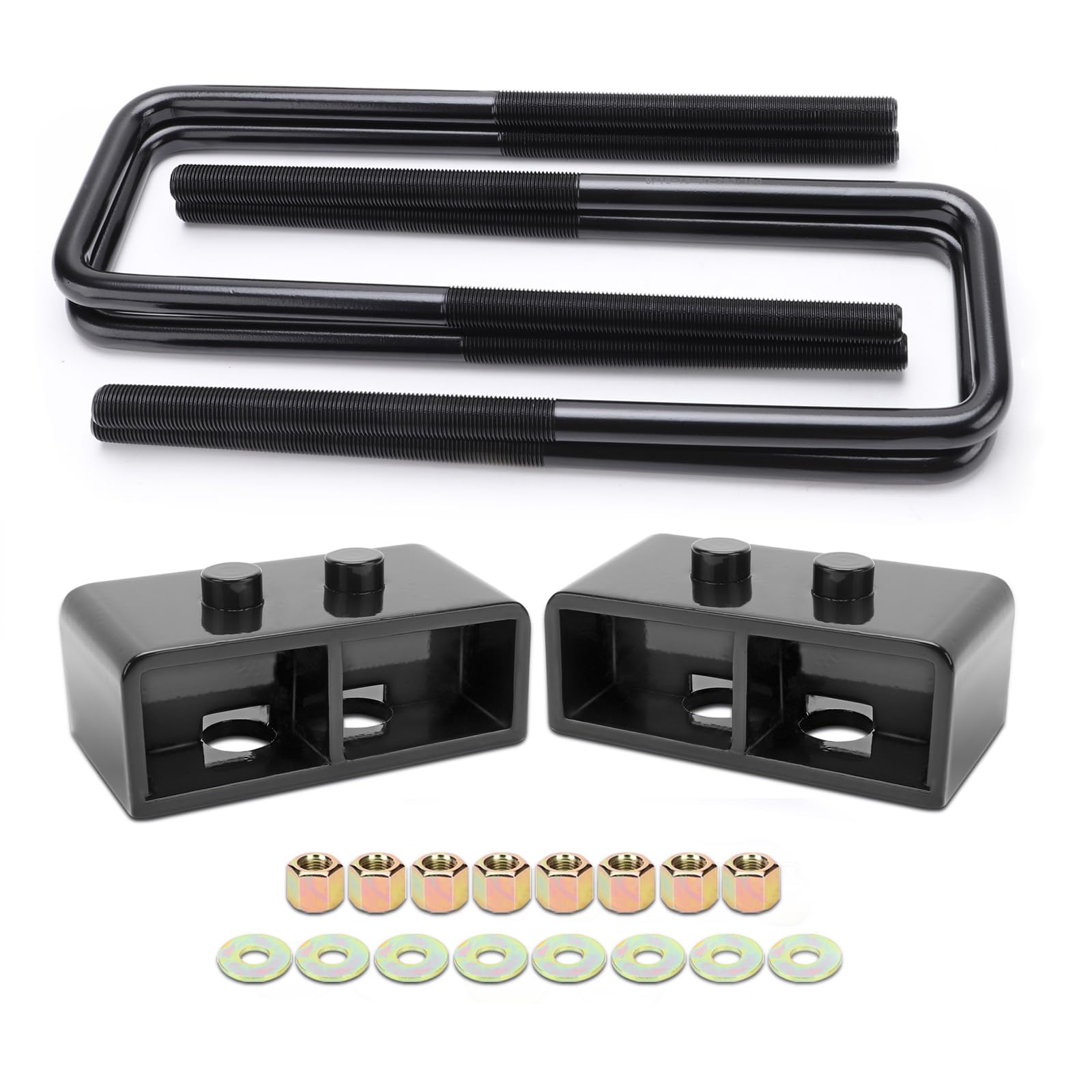Snapklik.com : Flycle 2 Rear Leveling Lift Blocks For F150, 2 Inch Rear ...