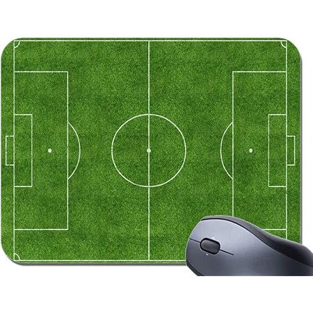 Football Pitch Mouse Mat. Soccer Field Quality Mouse pad: Amazon.co.uk ...