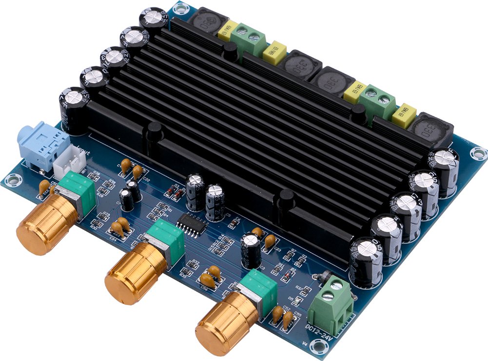 Buy Yeeco Digital Amplifier Borad Dual Channel 150W+150W 2.0 Audio ...