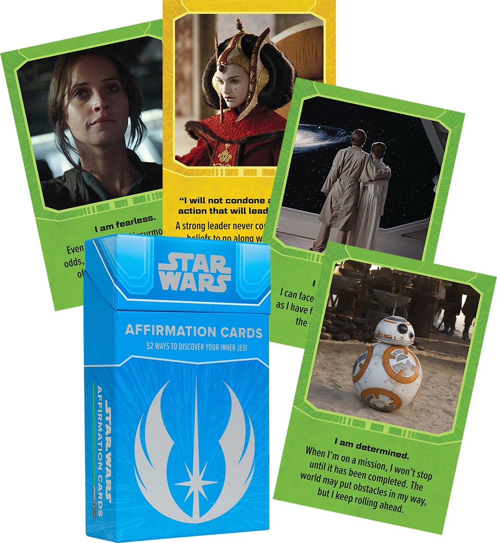 Star Wars Affirmation Cards: 52 Ways to Discover Your Inner Jedi ...