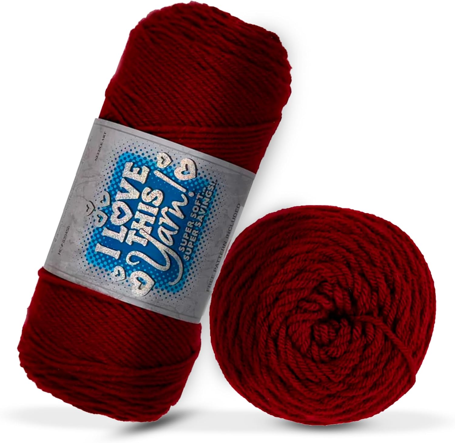 Amazon.com: I Love This Yarn 4 - Medium Yarn for Crocheting & Knitting ...