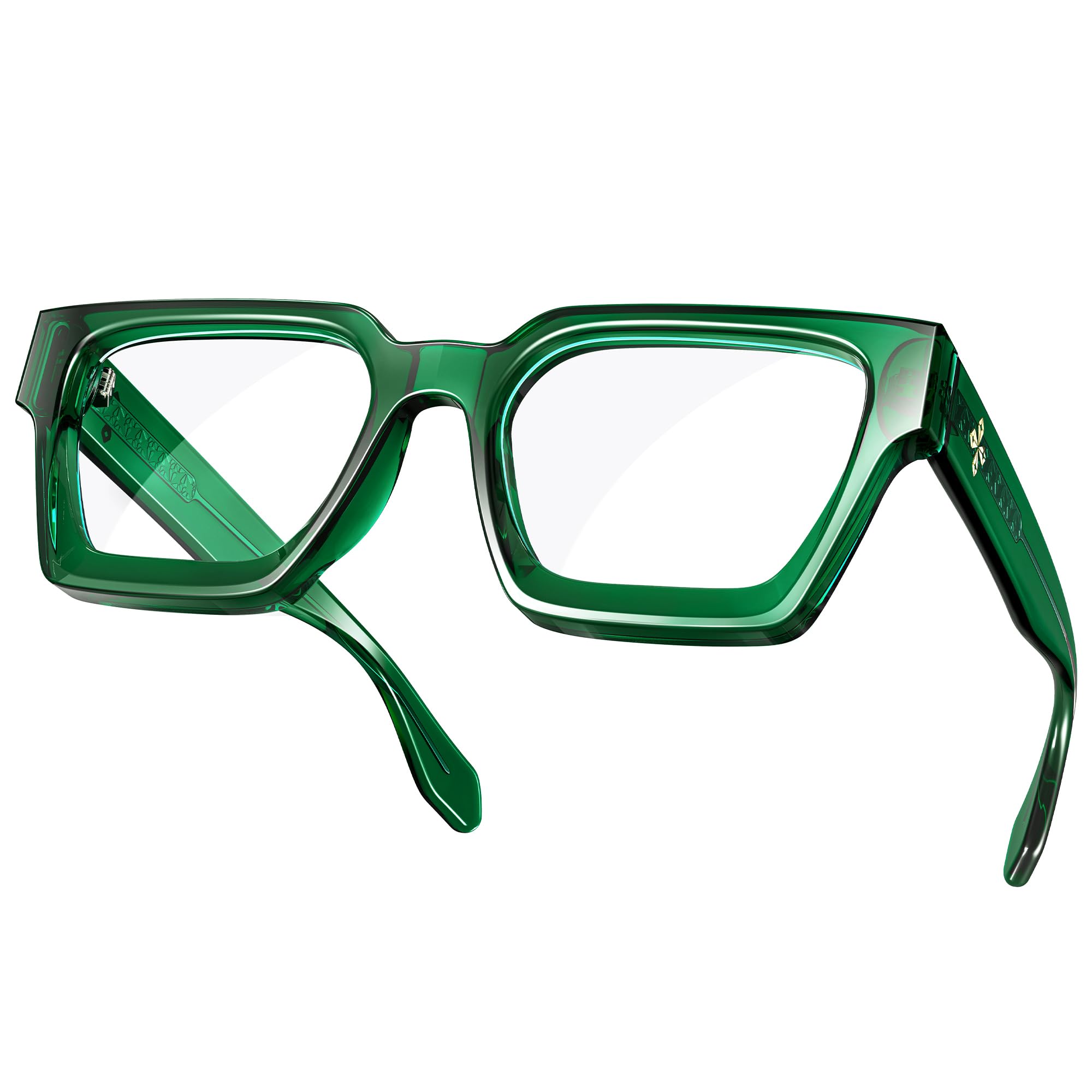 Snapklik.com : Enhanced Version Rectangle Chic Preppy Look Blue Light ...