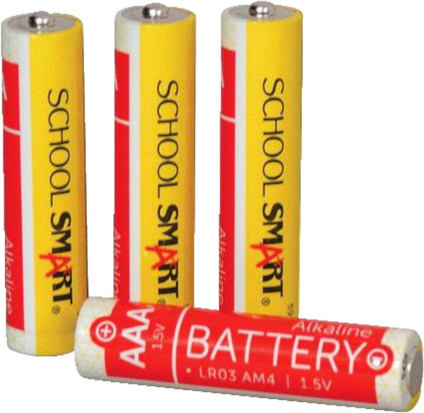 School Smart Alkaline Batteries, AAA, Pack of 48 : Buy Online at Best ...