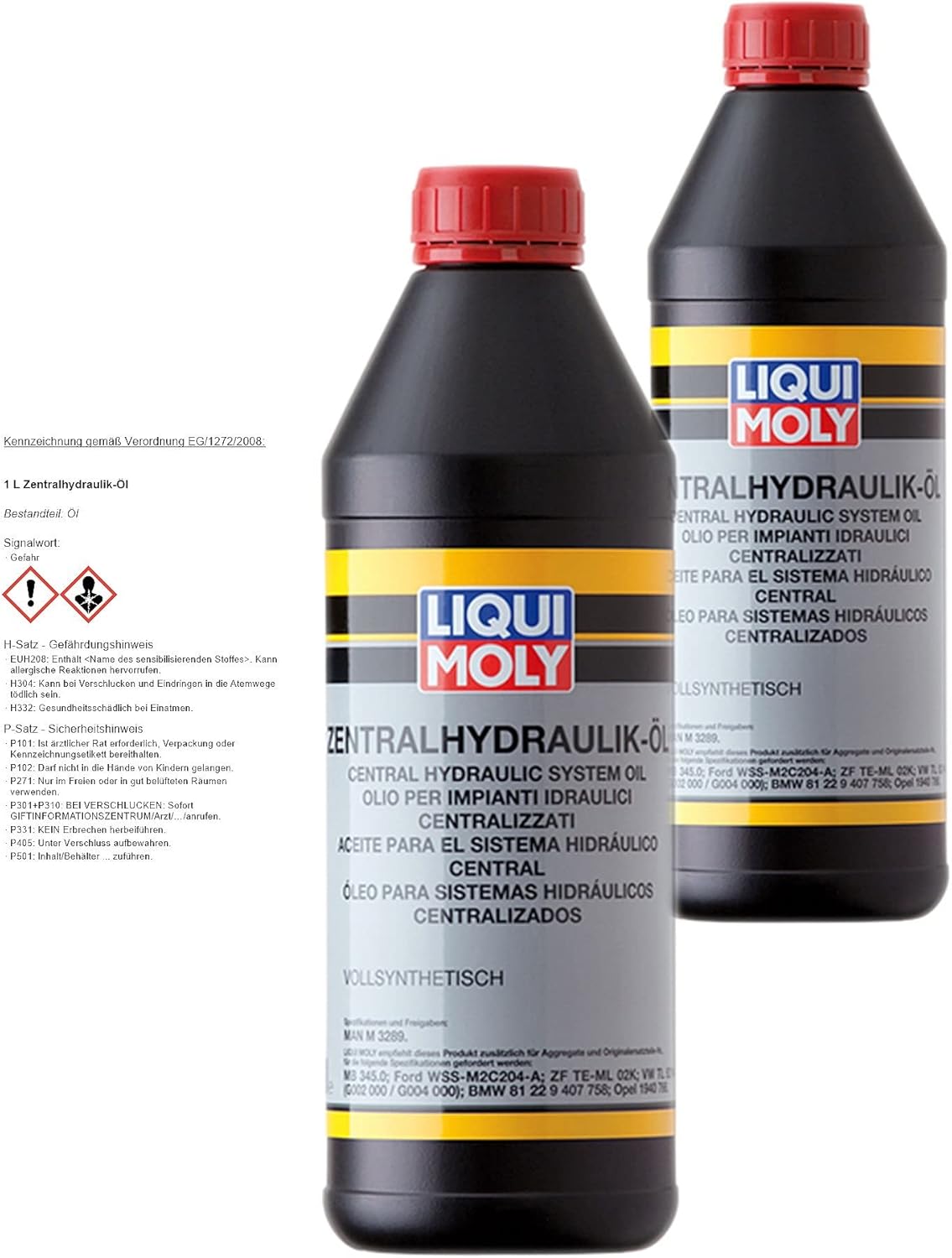 LIQUI MOLY Zentralhydrauliköl | 1 L | Hydrauliköl | Art.-Nr.: 1127 ...