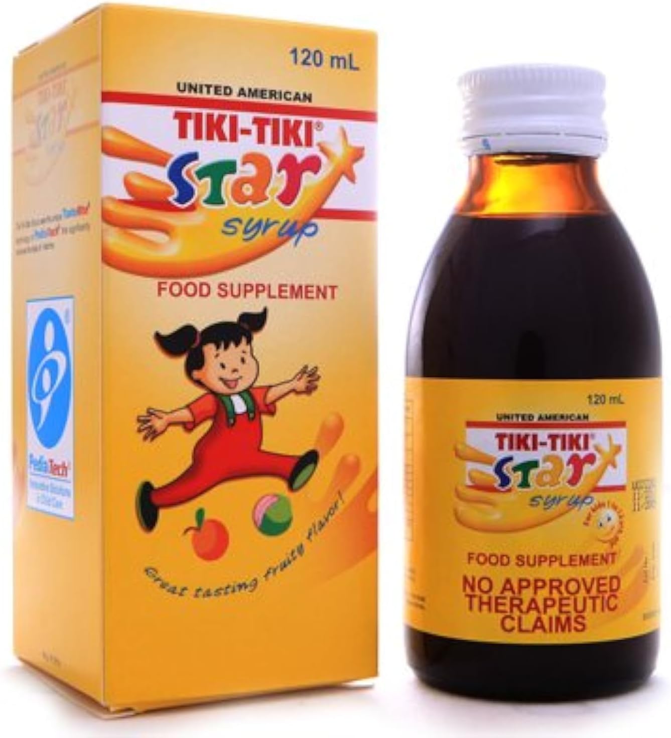 Amazon.com: 2 Tiki-Tiki Star Plus Syrup (2 x 120ml) : Health & Household