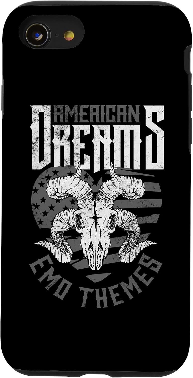 Amazon.com: iPhone SE (2020) / 7 / 8 Emoticon Emo American Dreams Emo ...