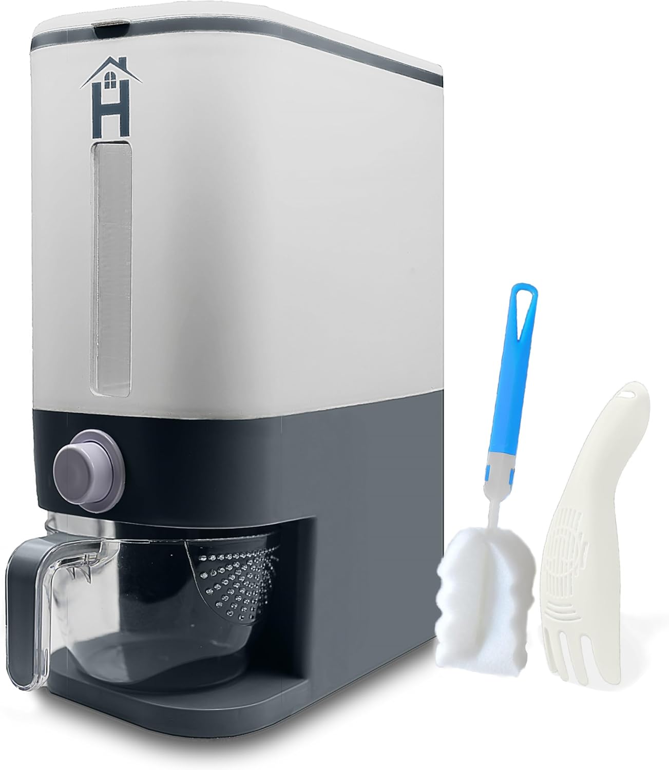 Amazon.com: Homglee Rice Dispenser 25 Lbs – Moisture Proof Rice ...