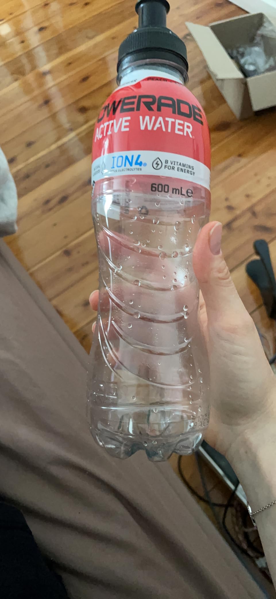 Powerade Active Water Lemon Multipack Sipper Cap Bottles 12 x 600mL ...