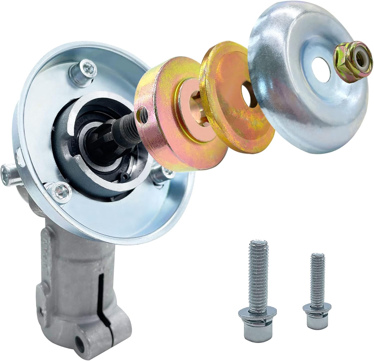 Amazon.com: 26mm Lawn Mower Gear Head Universal 9 pin Spline Brush Head ...