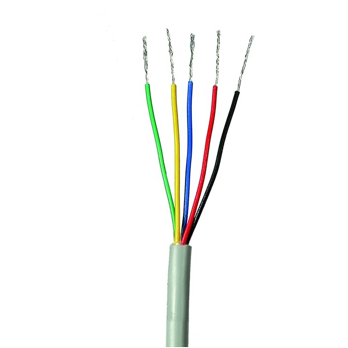 IoTfiers Five Core Wire (20 Meters) for Water Level Indicator & Water ...