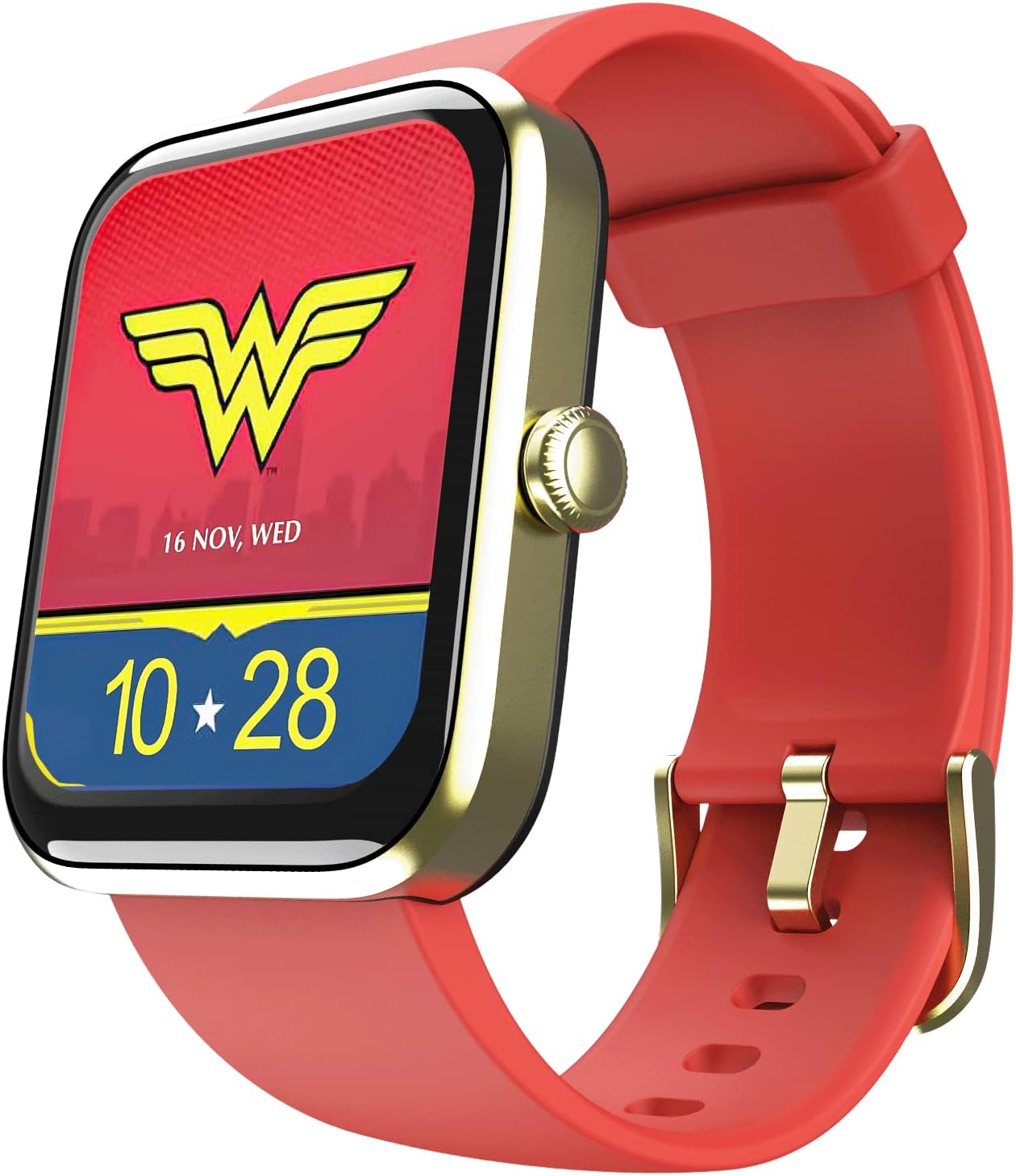 boAt Xtend Smartwatch Wonder Woman Edition w/Alexa Built-in, 1.69 HD ...
