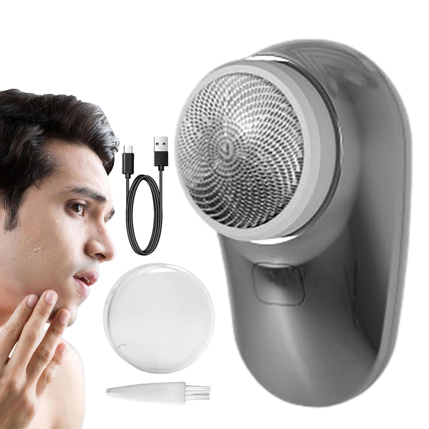 Mini Shaver Portable Electric Shaver - USB Mini Razor For Men | Mini ...