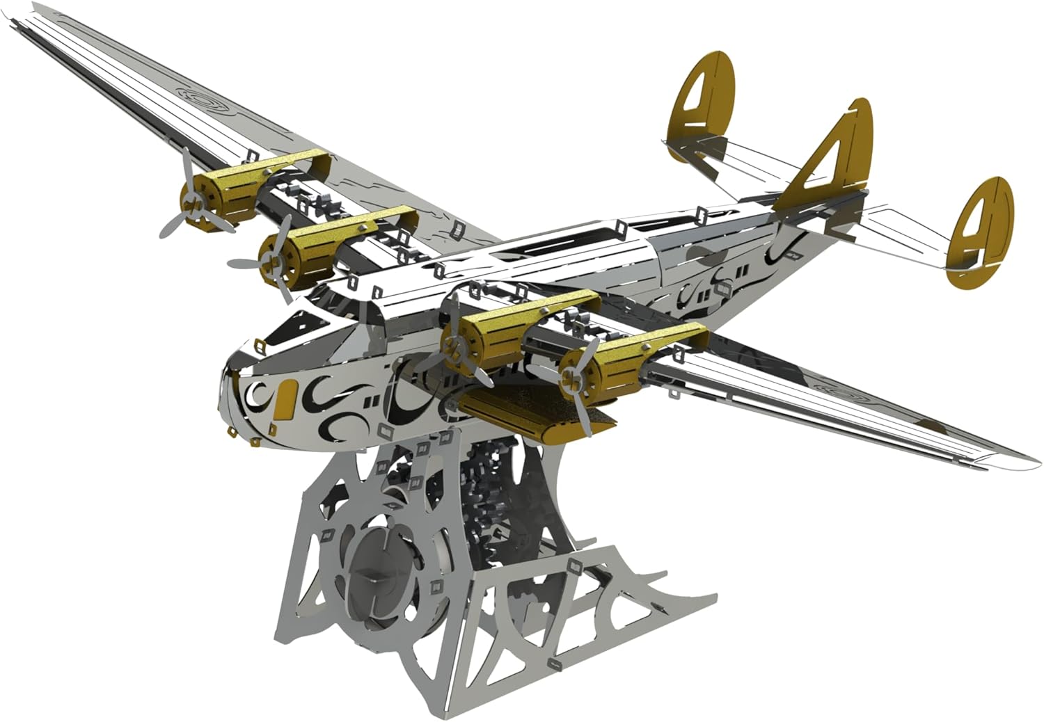 Amazon.com: METAL-TIME Splashing Dreamer Artistic Design of Flying Boat ...