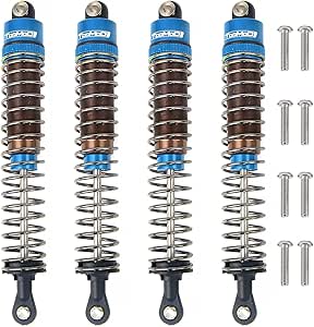 Amazon.com: TOOMOD 1/10 100mm RC Oil filled Shock Absorbers kit for ...