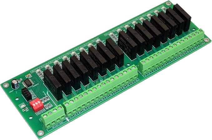 Amazon.com: IOT Electronic 16 Channel I2C Solid State Relay Module Compatible for Arduino ...