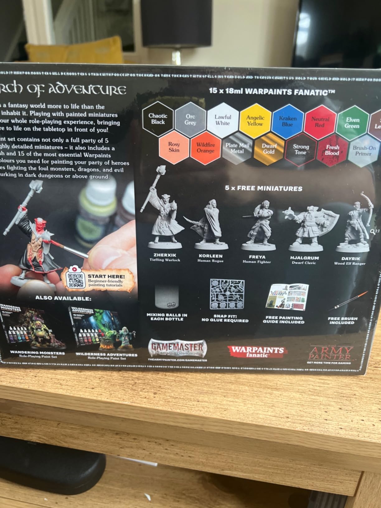 The Army Painter, GameMaster: Adventure Starter Role-playing Paint Set ...