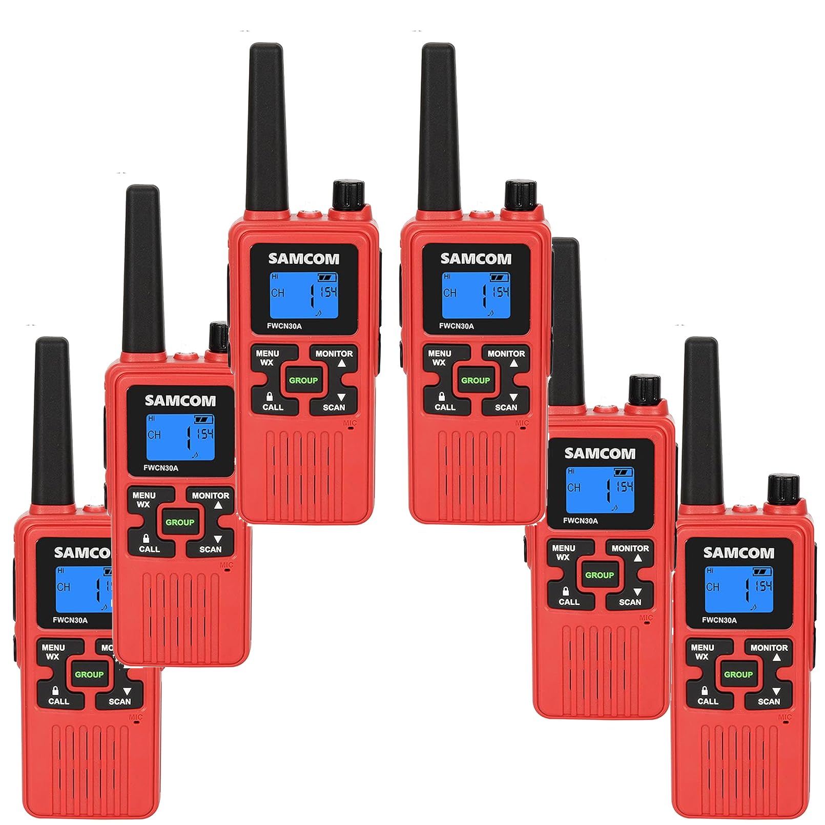 Amazon.com: SAMCOM FWCN30A FRSTwo Way Radios Long Range : Electronics