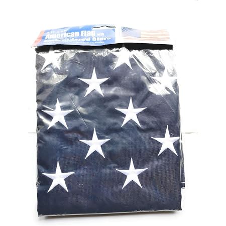 Amazon.com : American Flag with Embroidered Stars(60,000stitch) 3 Ft X ...