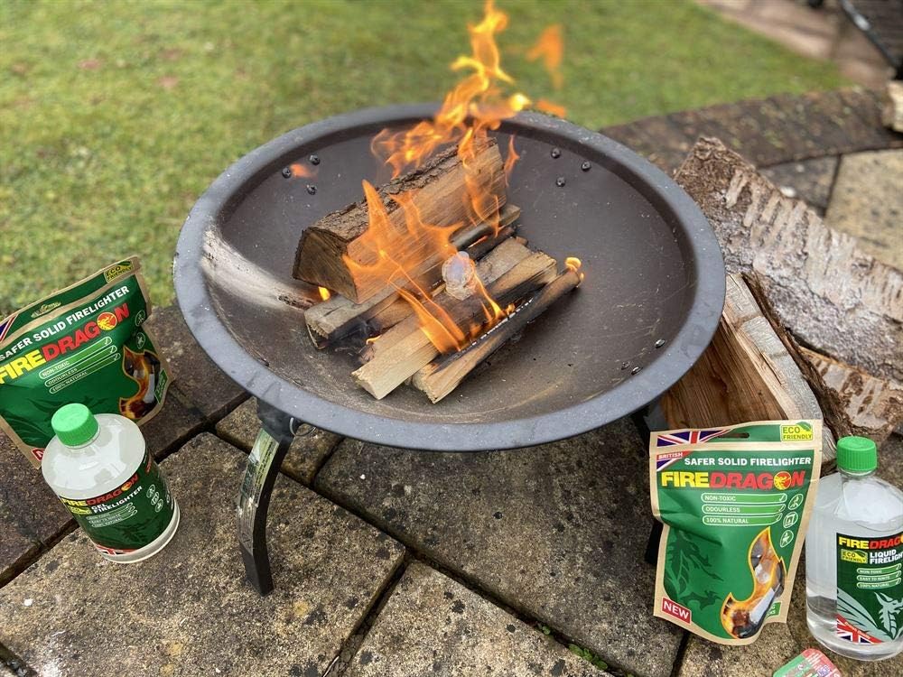 FireDragon Firelighter Liquid Bio-Ethanol Fire Lighter, Clear, 1 Litre ...