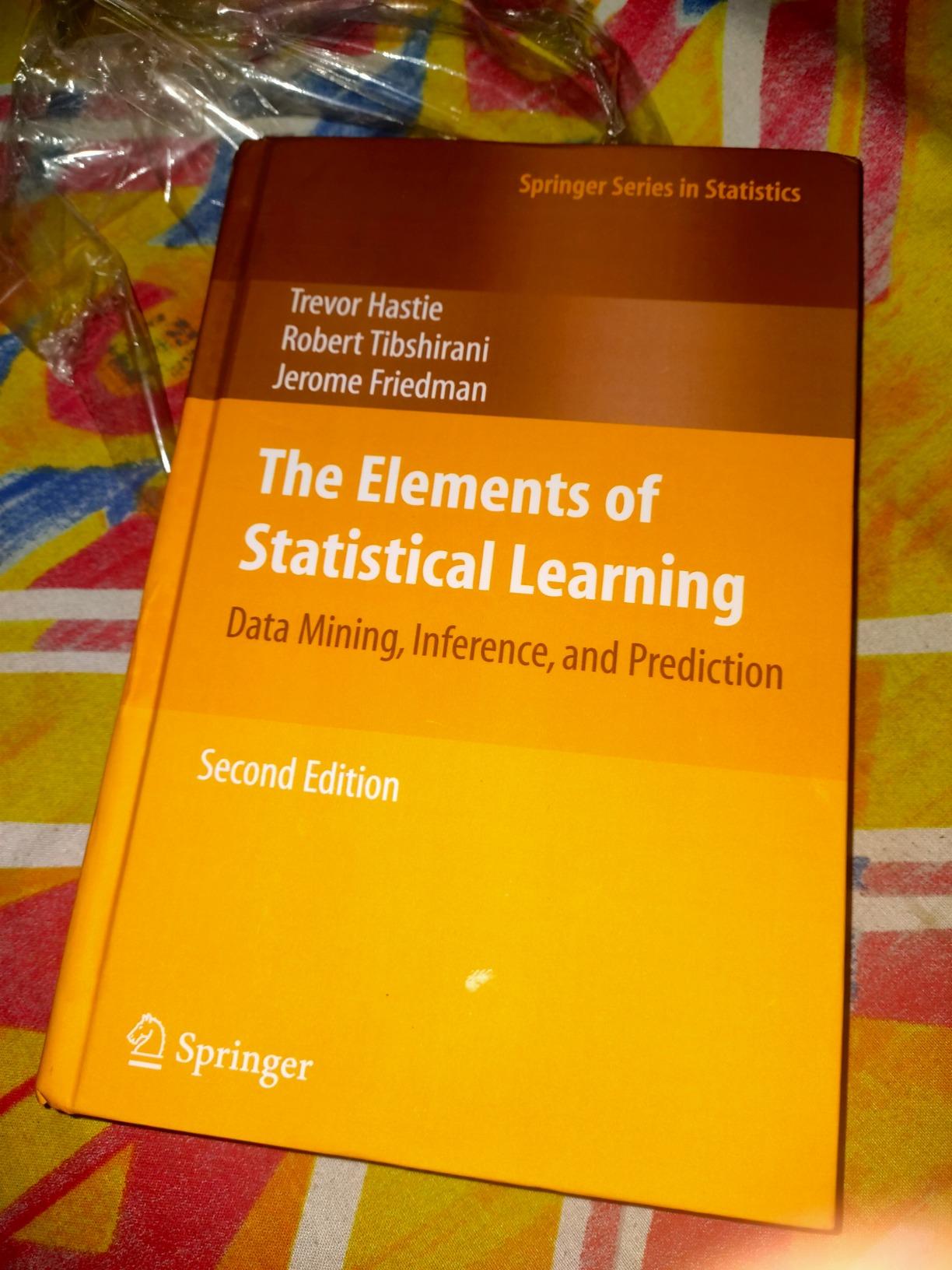 The Elements Of Statistical Learning Data Mining Inference And