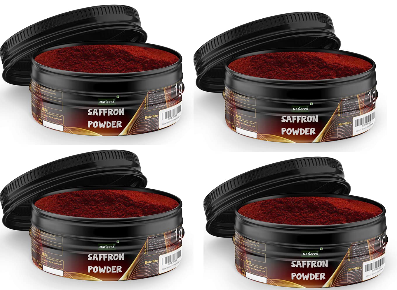 Buy Natierra Saffron Powder | Original Kashmiri Kesar Powder | Premium ...