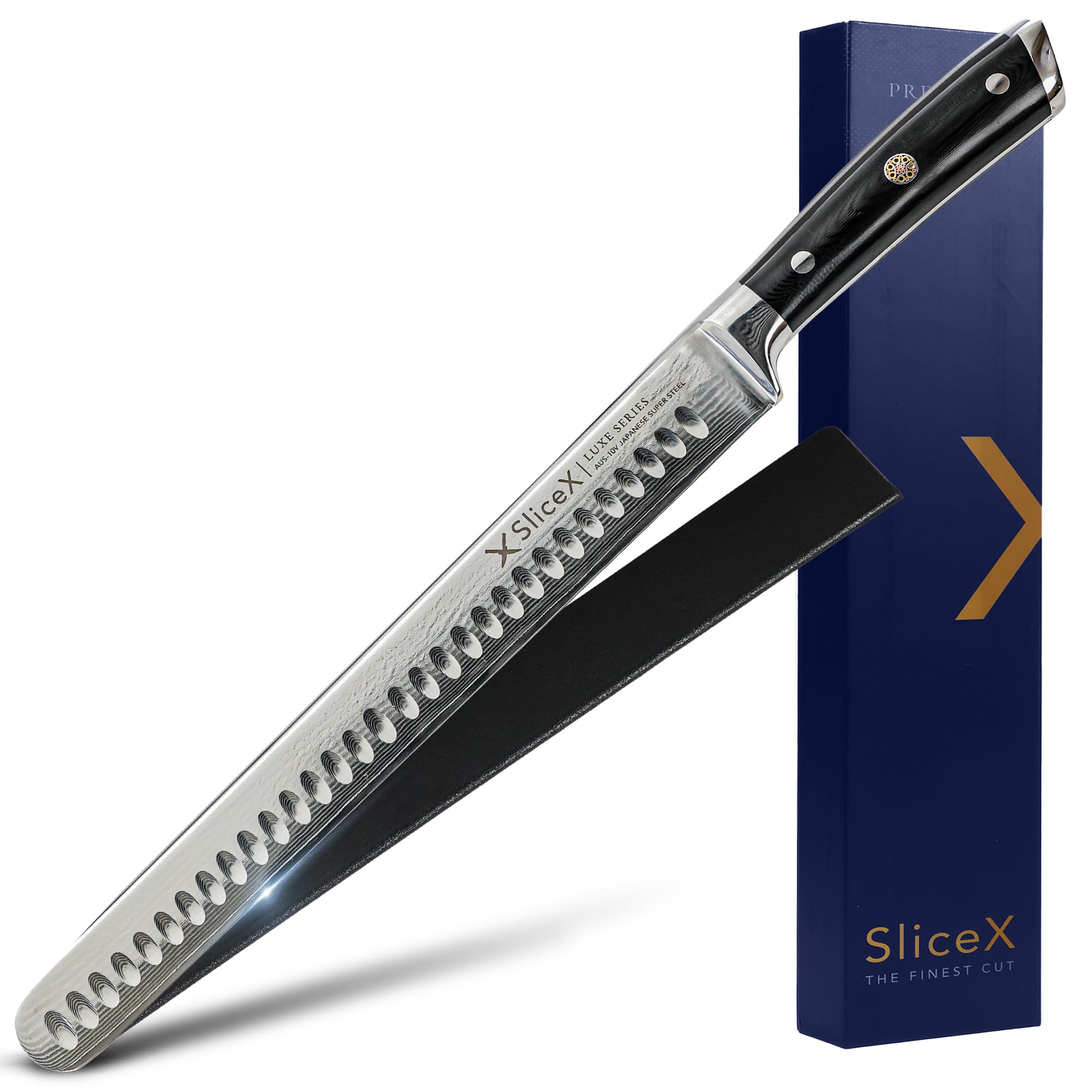 Amazon.com: Luxury Brisket & Meat Slicing Knife - Gift for Dad From ...